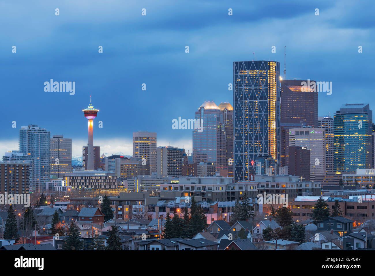 Skyline calgary hi-res stock photography and images - Alamy