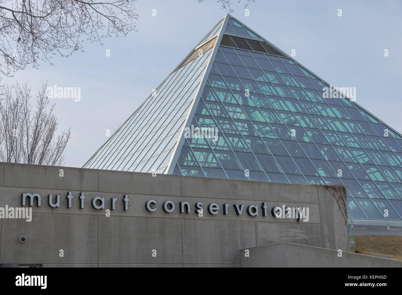 Muttart Conservatory Edmonton Stock Photo - Alamy