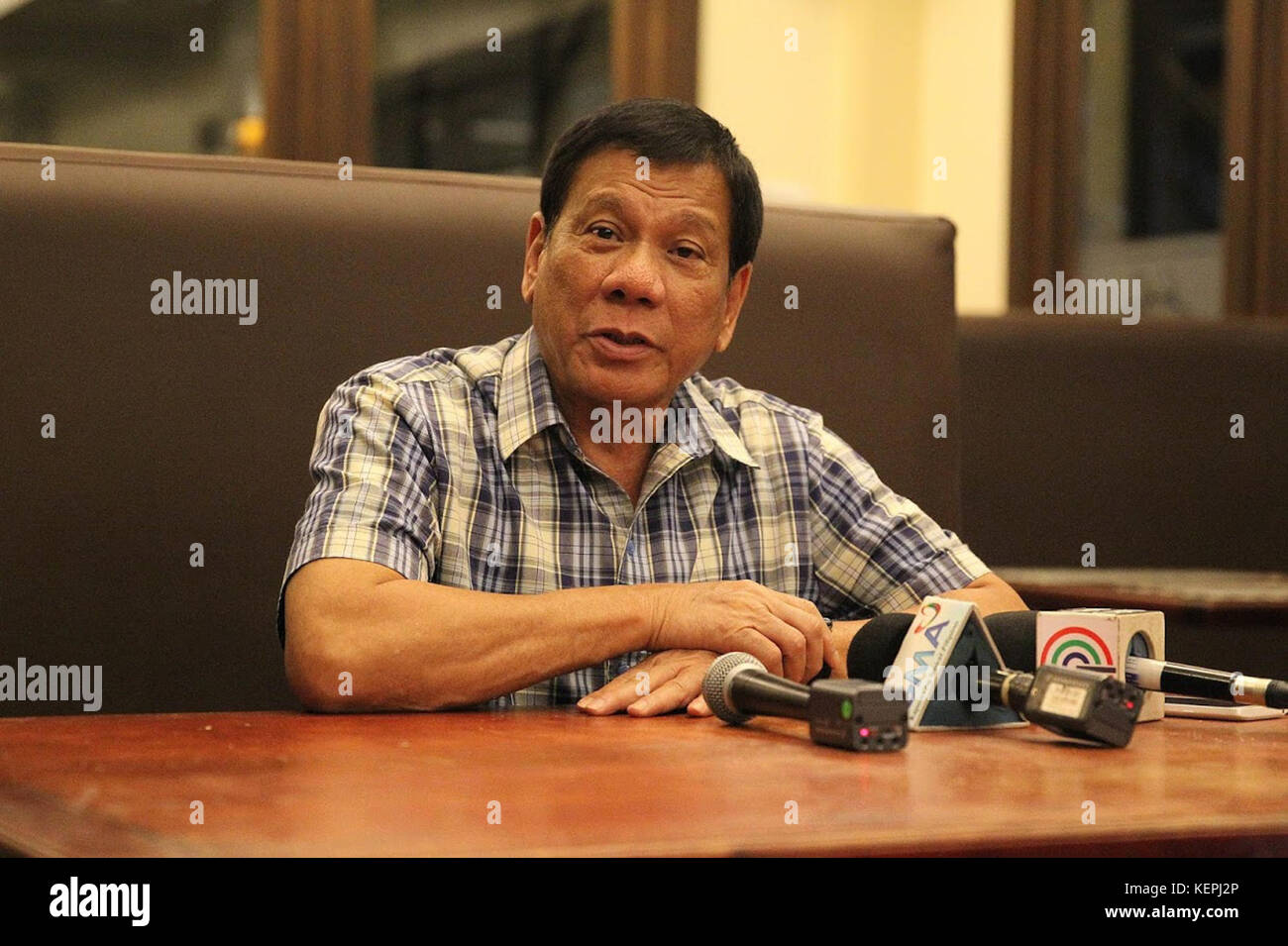 President Rodrigo Duterte 080816 Stock Photo - Alamy