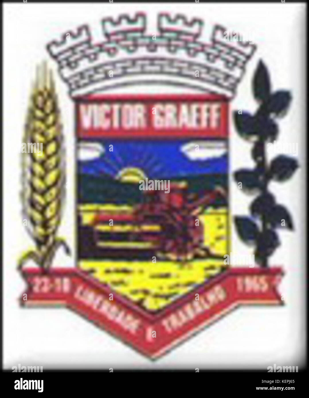 Brasao Victor Graeff Stock Photo - Alamy