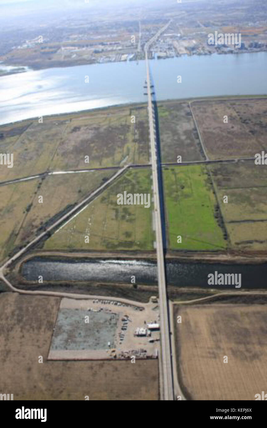 Antioch Bridge Aerial Set 9973d 04 Stock Photo - Alamy