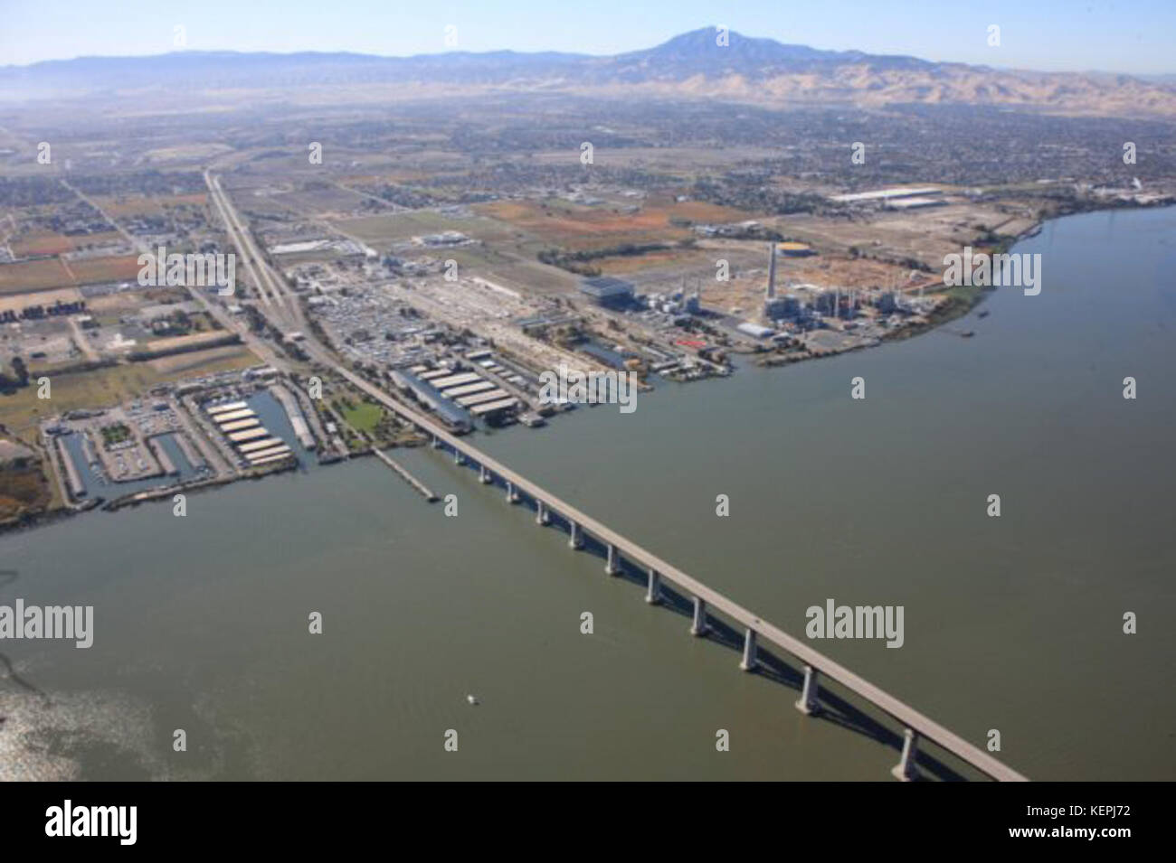 Antioch Bridge Aerial Set 9973d 07 Stock Photo - Alamy