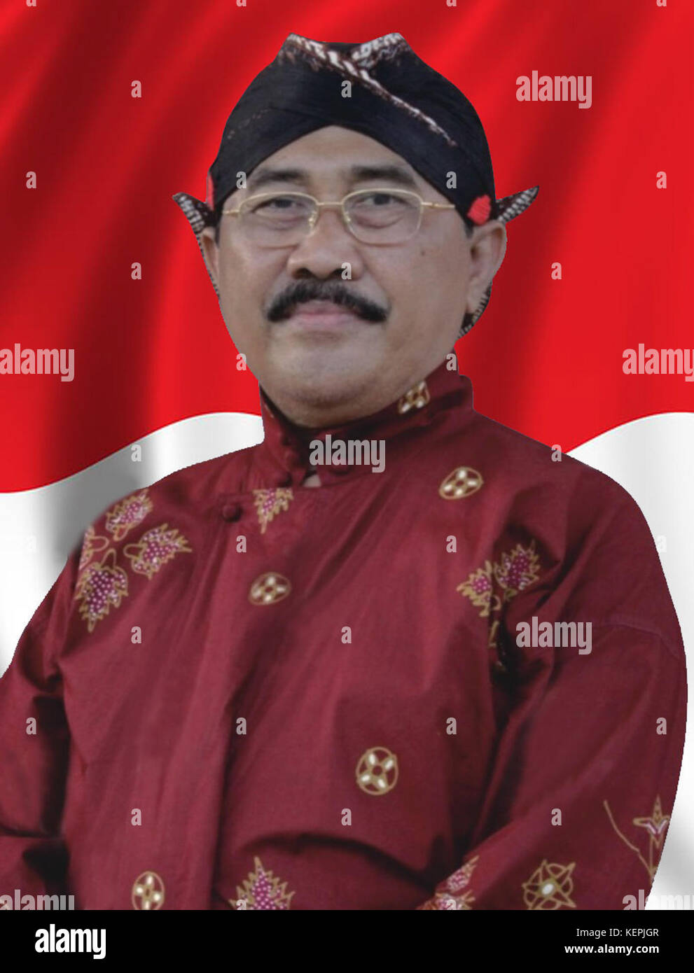 H. SUTEDJO calon Wakil Bupati Kulon Progo 2017 Stock Photo - Alamy
