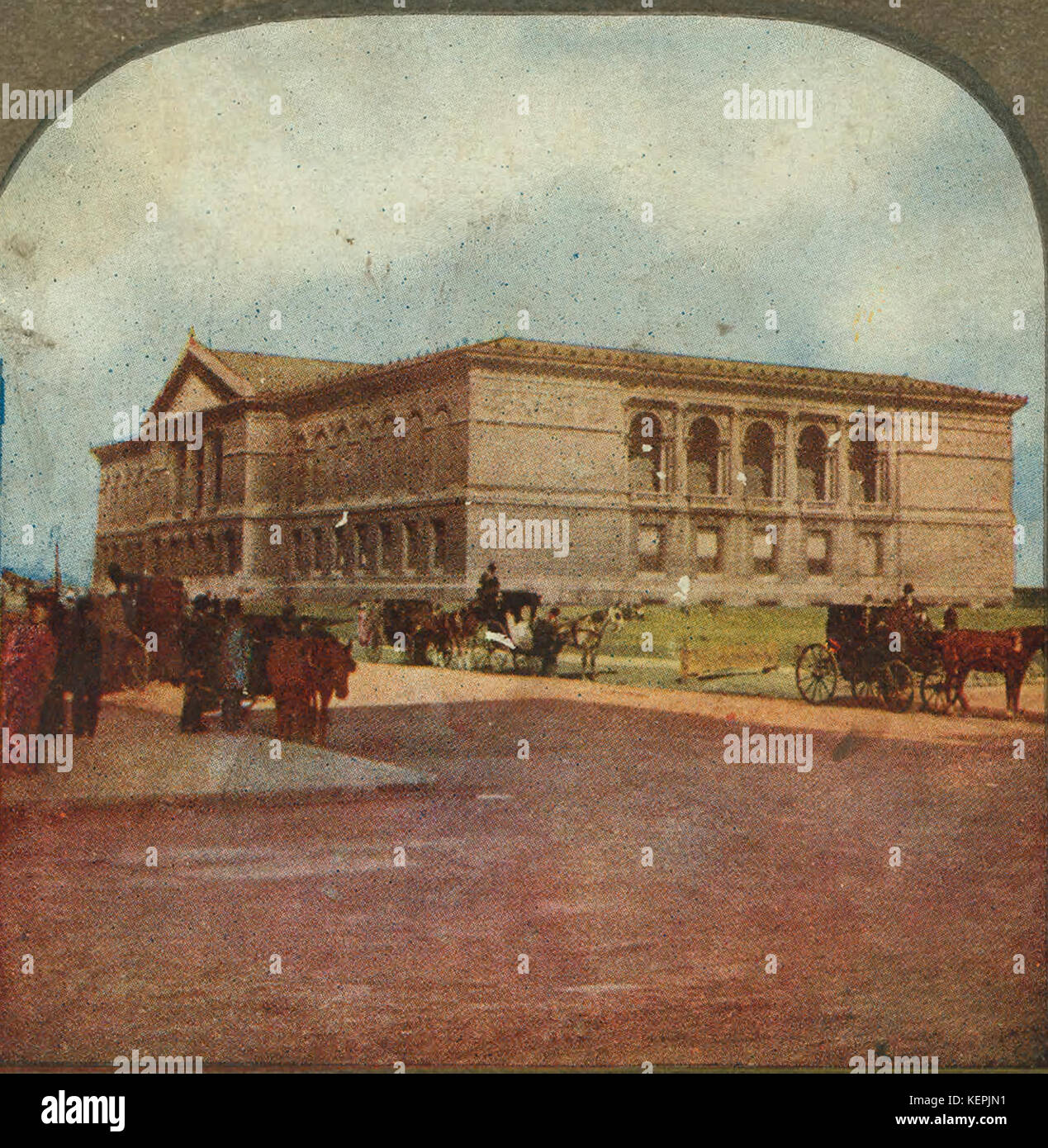 The Art Institute, a noble and imposing structure. Chicago, Ill., U.S.A ...