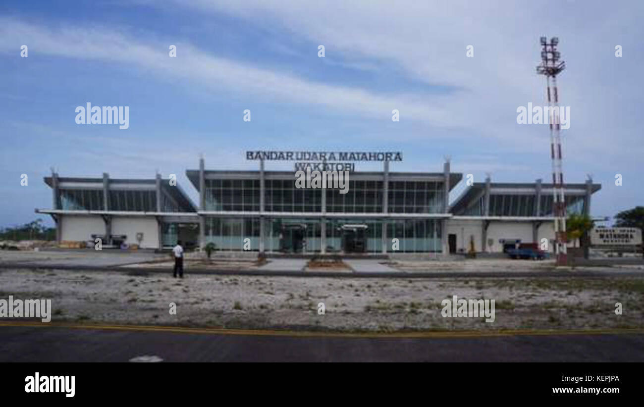 Bandar Udara Matahora Wakatobi Stock Photo - Alamy