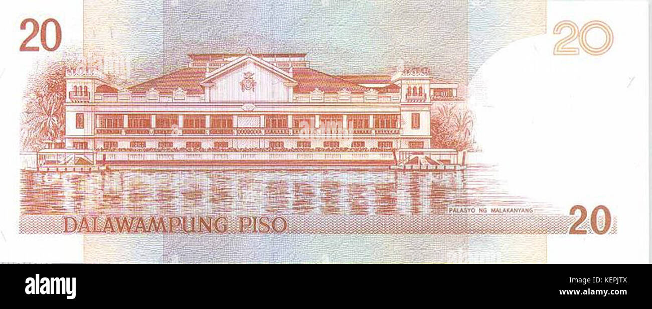 Philippines 20 peso bill hi-res stock photography and images - Alamy