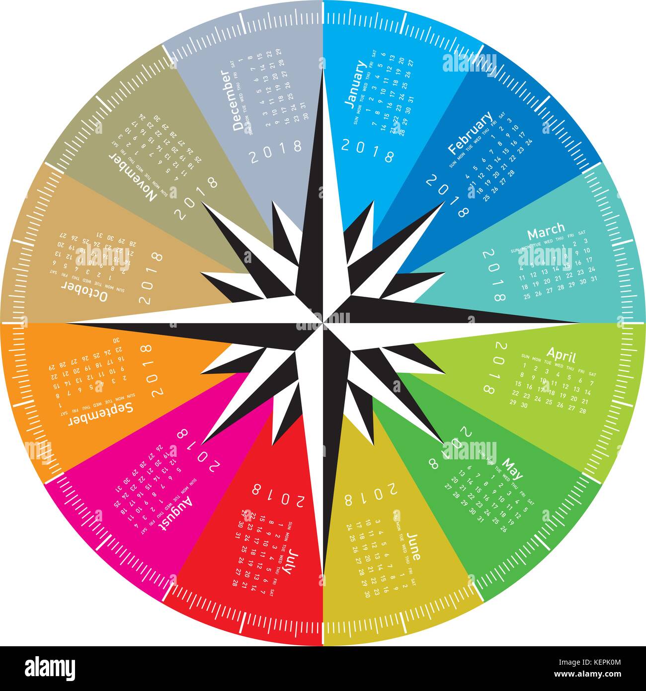 Monthly calendar appointment Stock Vector Images - Alamy