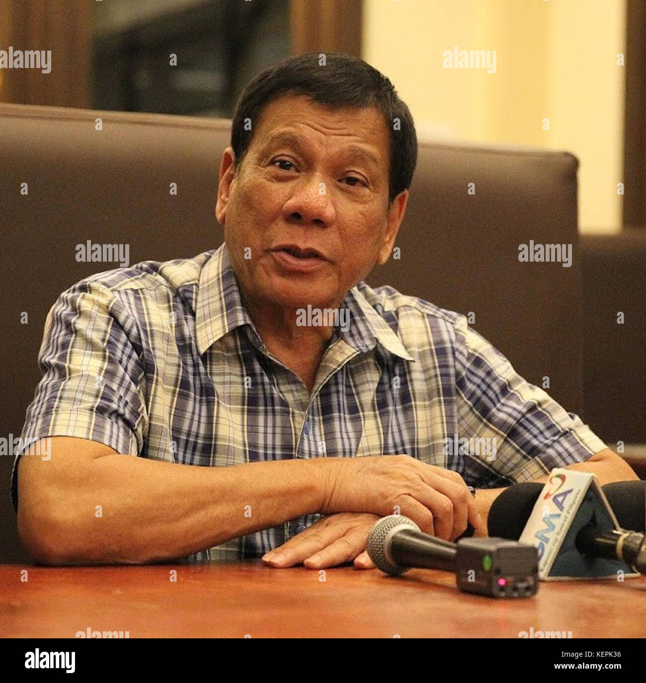 President Rodrigo Duterte(cropped Stock Photo - Alamy