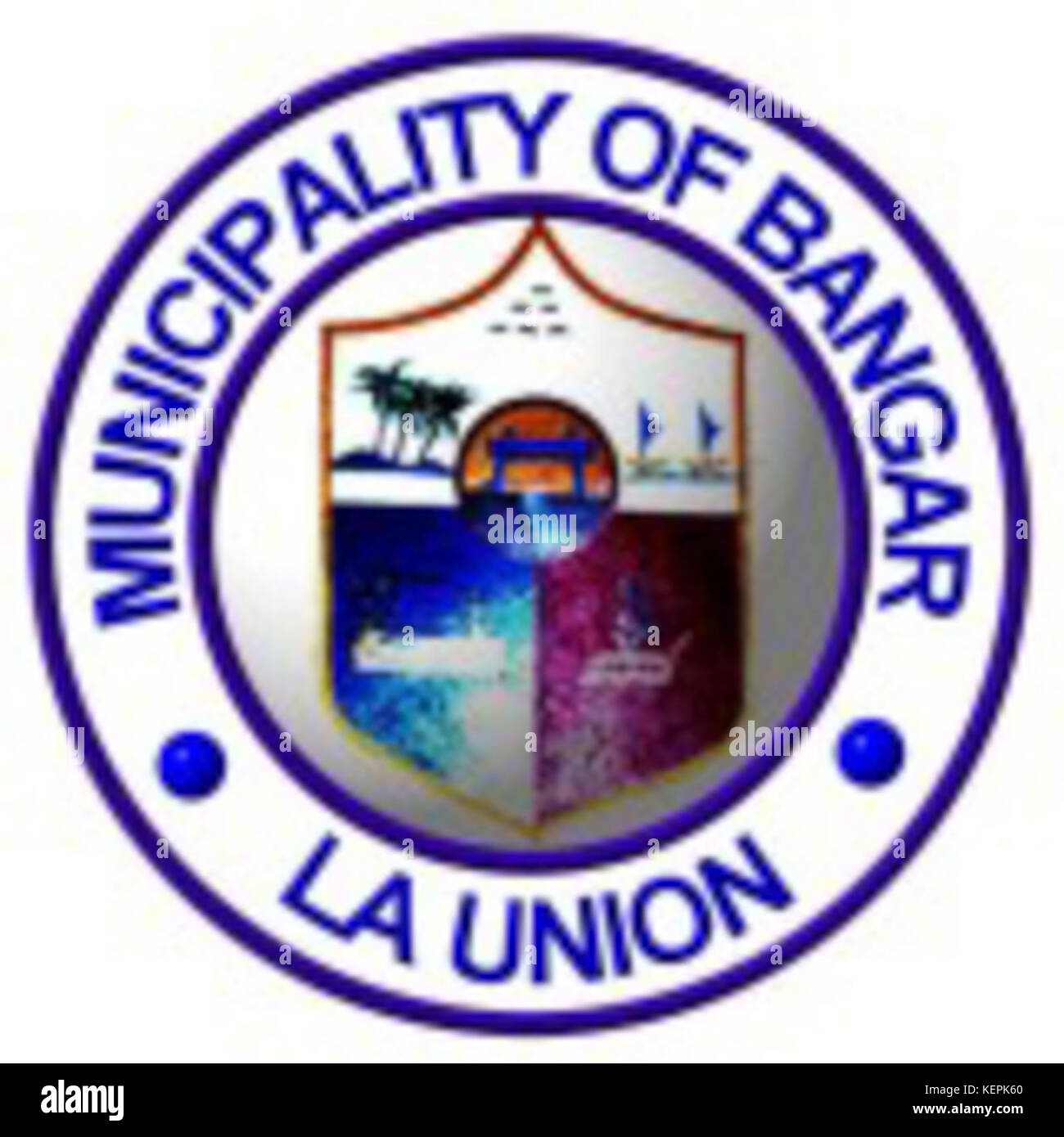 Ph seal la union bangar Stock Photo - Alamy