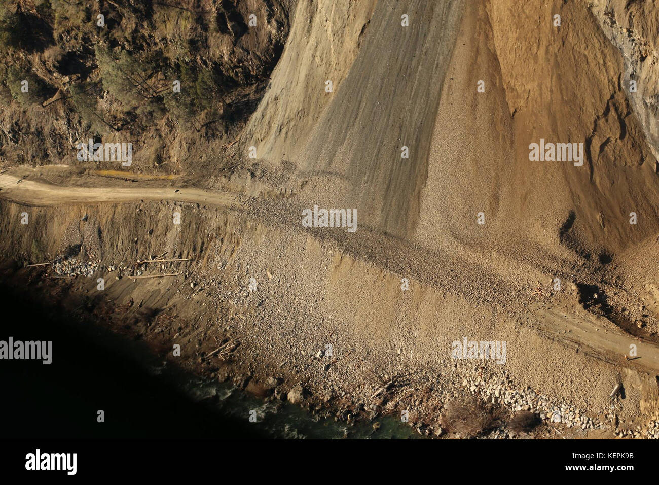 Landslide control hi-res stock photography and images - Alamy