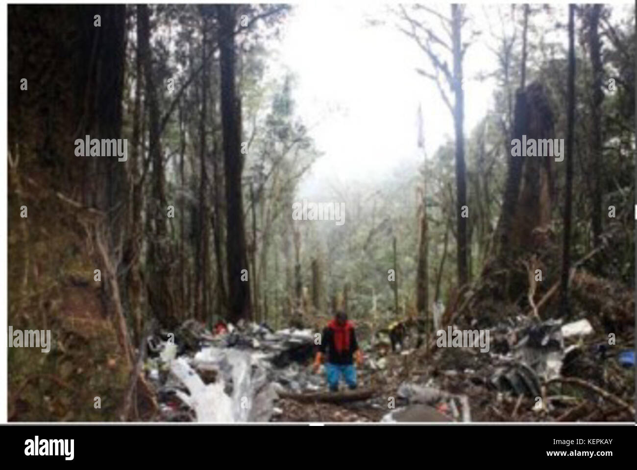 Crash site of Trigana Air Service 267 Stock Photo - Alamy