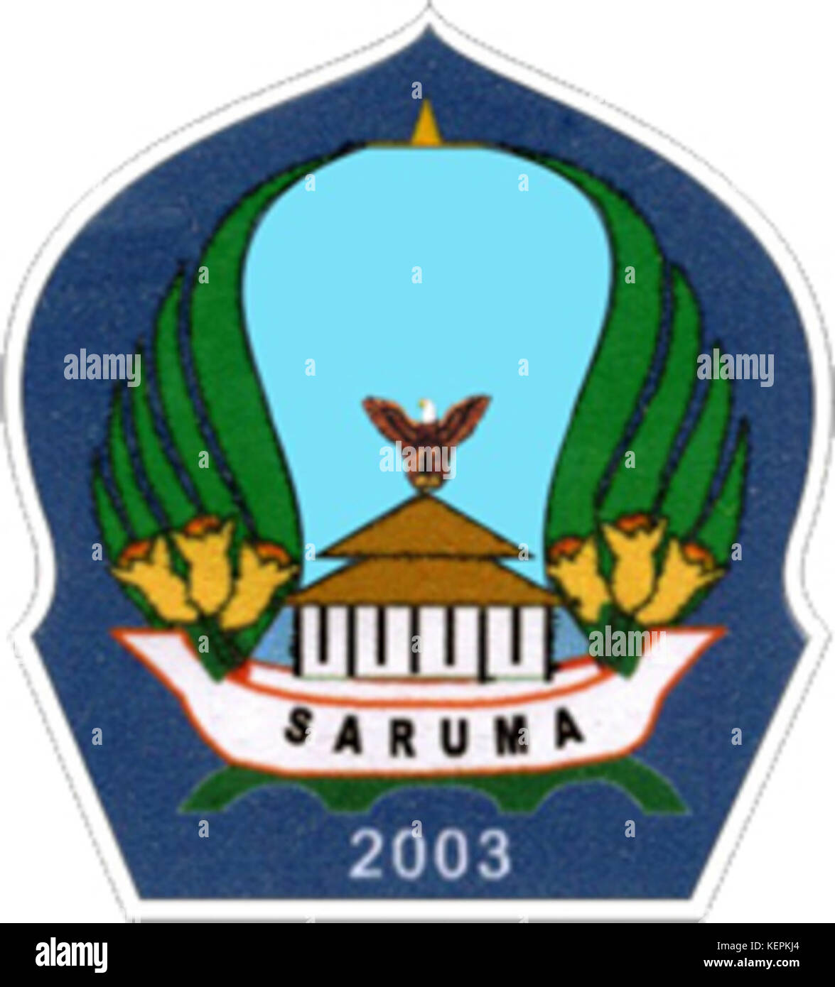 Lambang Kabupaten Halmahera Selatan Stock Photo - Alamy