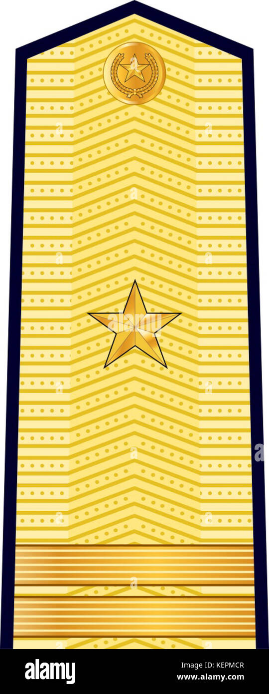 Vietnam People's Navy Lieutenant Commander Stock Photo - Alamy