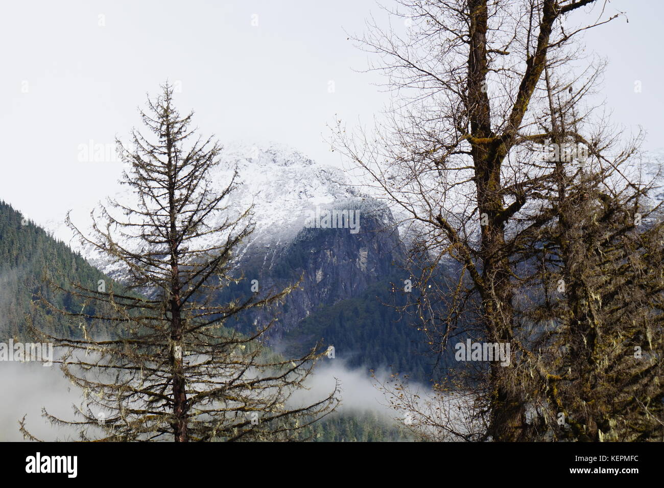 Snow in the Mountians Stock Photo - Alamy