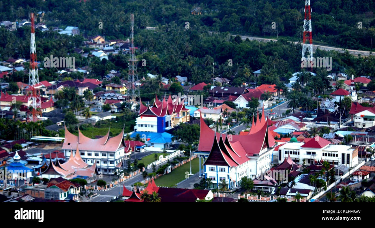 Painan Kota Kecil Indah Stock Photo - Alamy