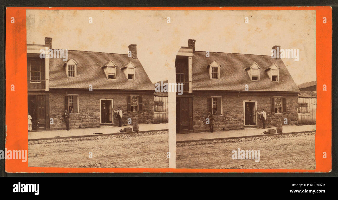 Depiction old stone house hi-res stock photography and images - Alamy