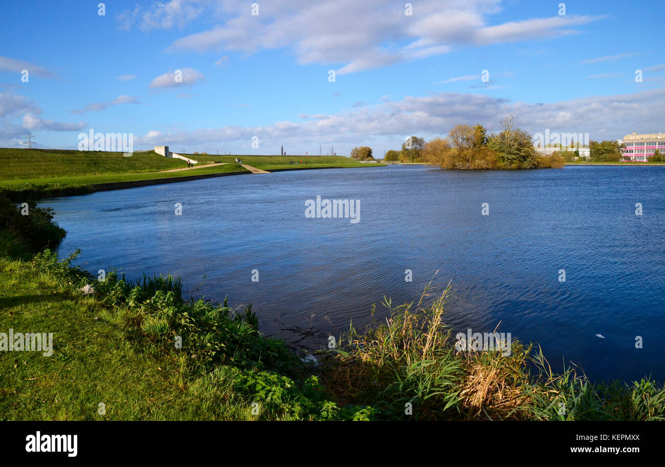 Walthamstow Wetlands, London. Wetland centre Stock Photo - Alamy