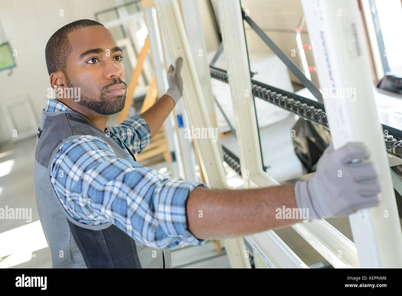 inspecting the framework Stock Photo - Alamy
