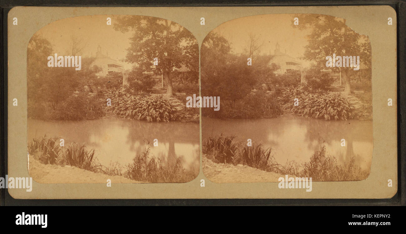A photograph by Doerr & Jacobson featuring the S.A. River with St. Mary ...