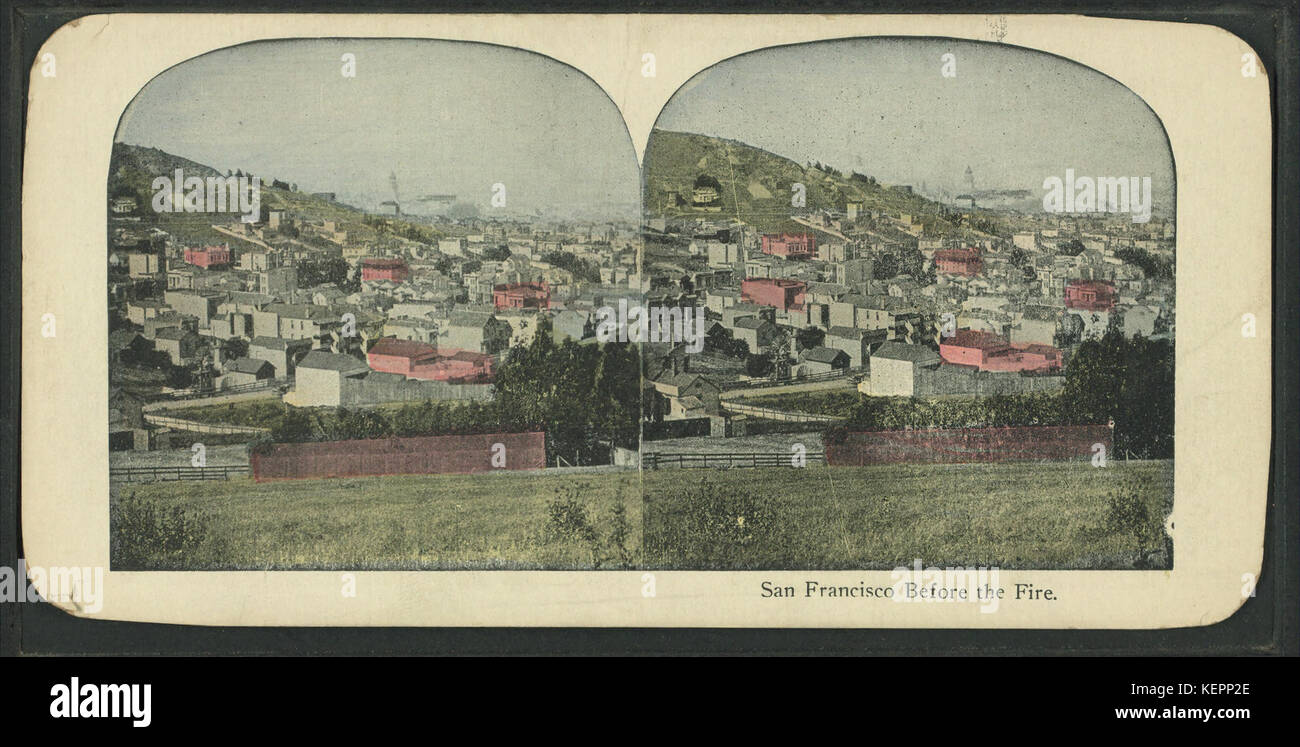 This image from Robert N. Dennis' collection showcases San Francisco ...