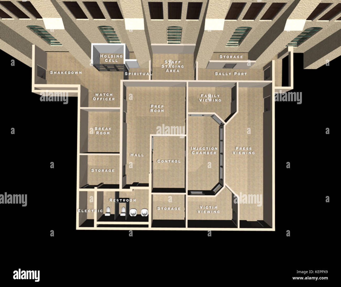 SQ new execution room Stock Photo - Alamy