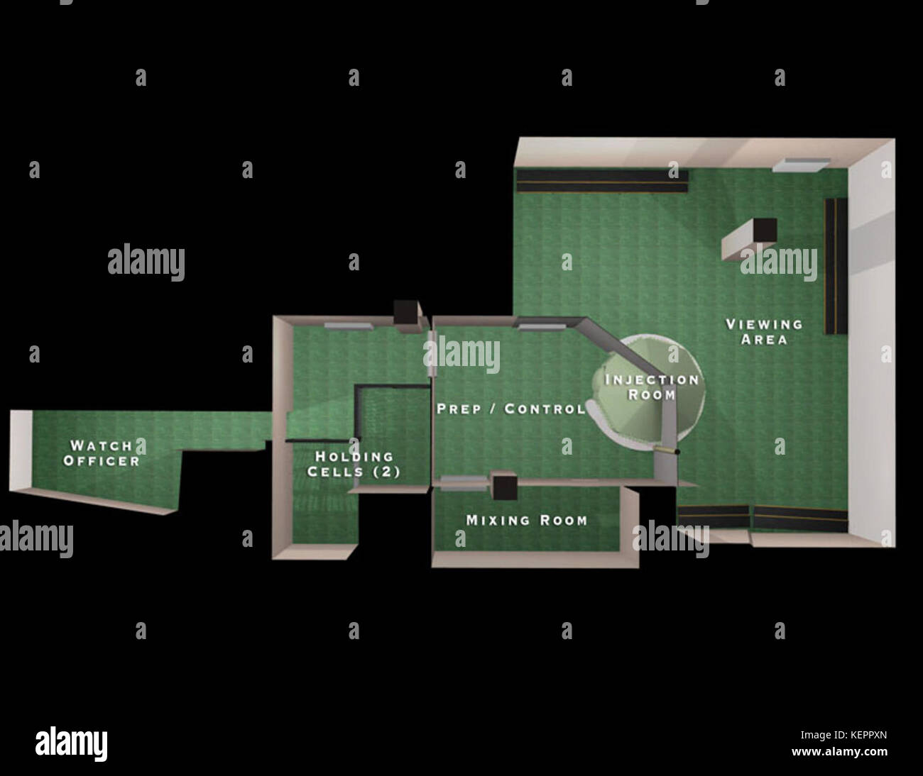 SQ old execution room Stock Photo - Alamy