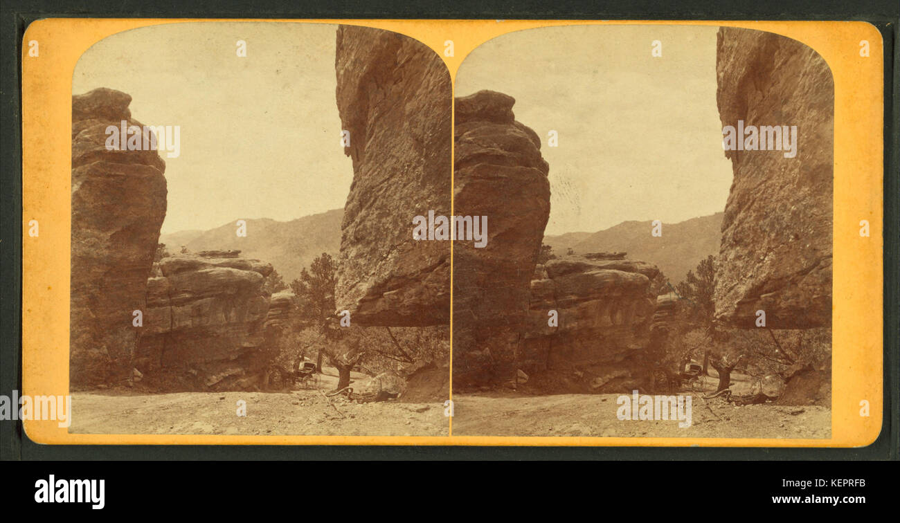 The Gate, on the new road from Manitou to Garden of the Gods. (One mile ...