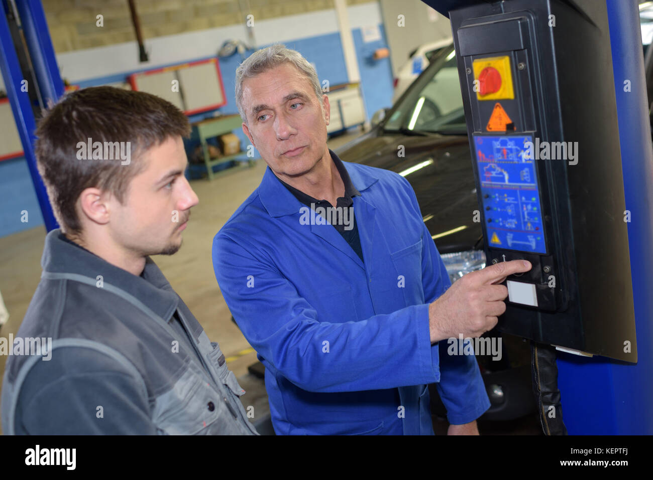 pausing the machine Stock Photo - Alamy