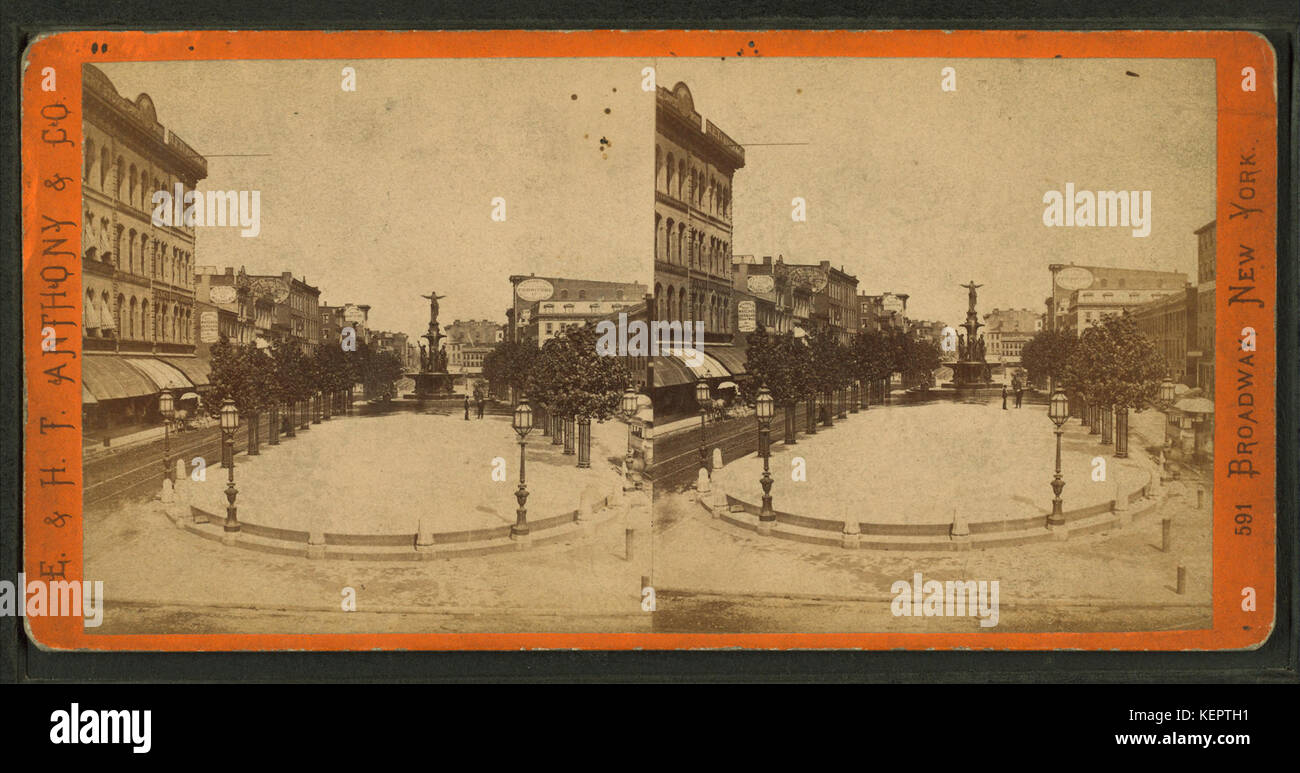 The Tyler Davidson fountain (general view, front), by E. & H.T. Anthony ...