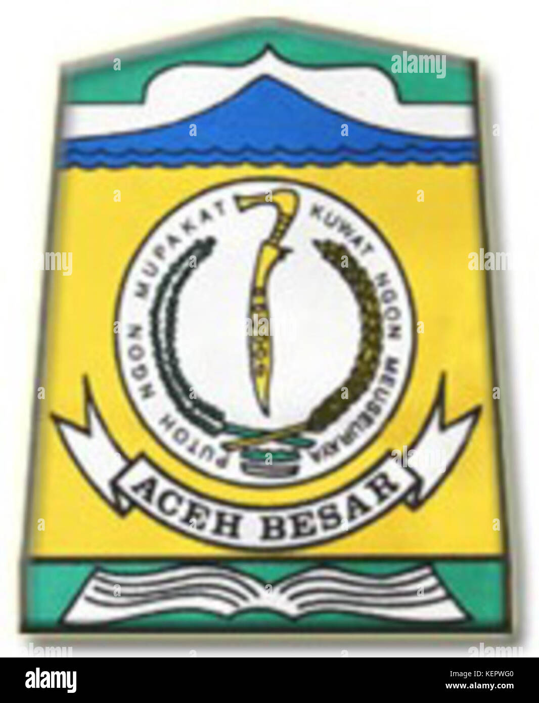 Lambang Kab Aceh Besar Stock Photo - Alamy