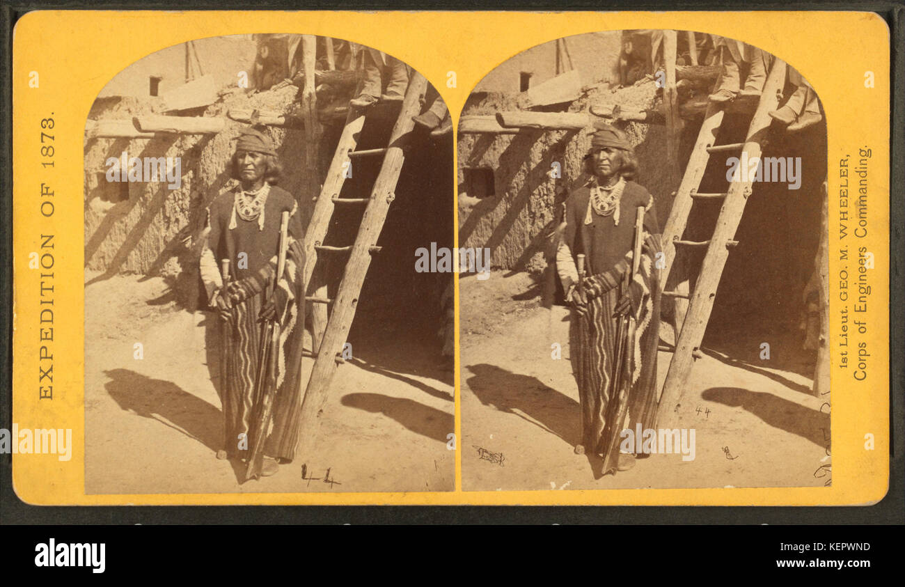 This photograph by Timothy H. O'Sullivan captures the portrait of a ...