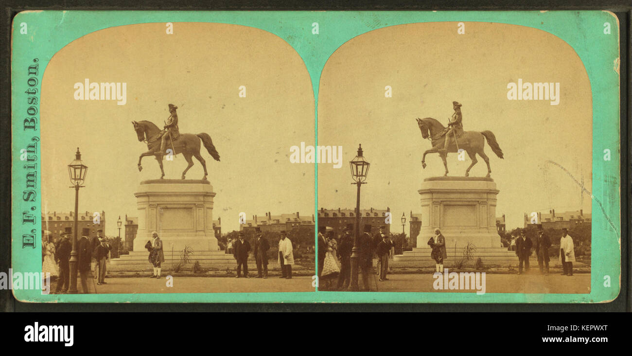 Washington statue, by Edward F. Smith Stock Photo - Alamy