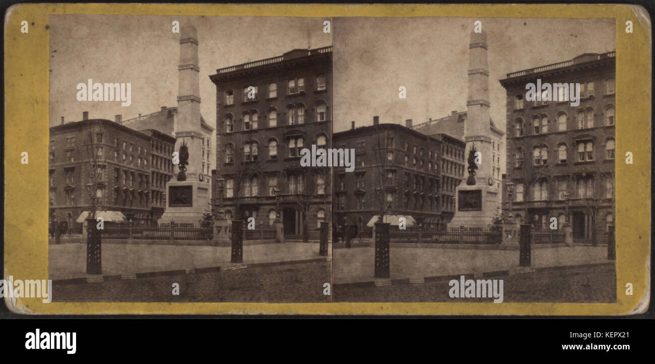 William Jenkins Worth monument 3, from Robert N. Dennis collection of ...