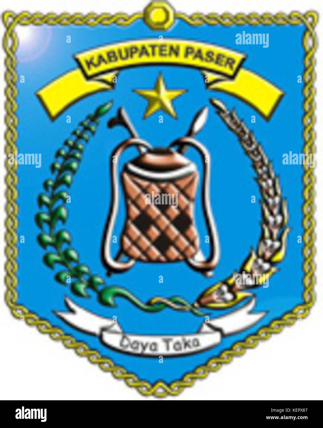 Lambang Kabupaten Paser Stock Photo - Alamy