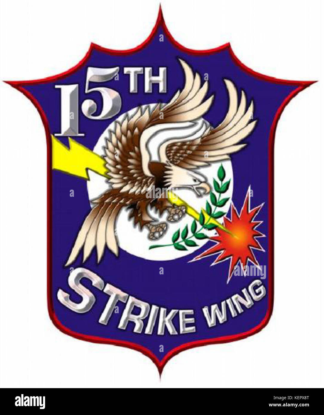 15th Strike Wing Insignia Stock Photo - Alamy