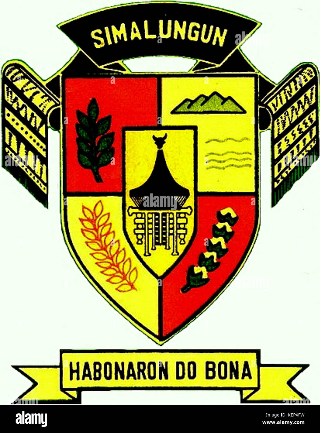 Lambang Kabupaten Simalungun Stock Photo - Alamy