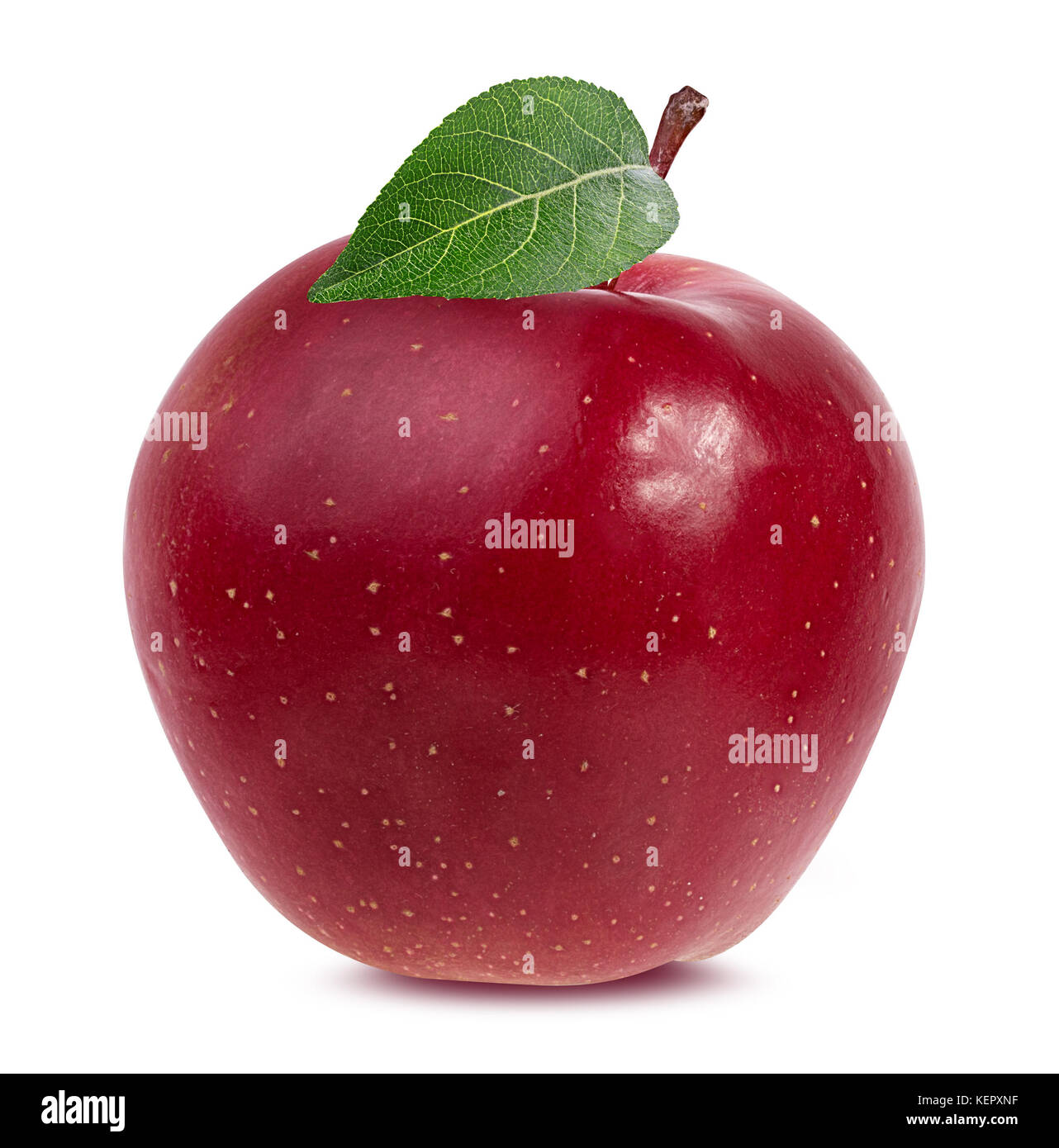 Fresh apple isolated on white background Stock Photo - Alamy