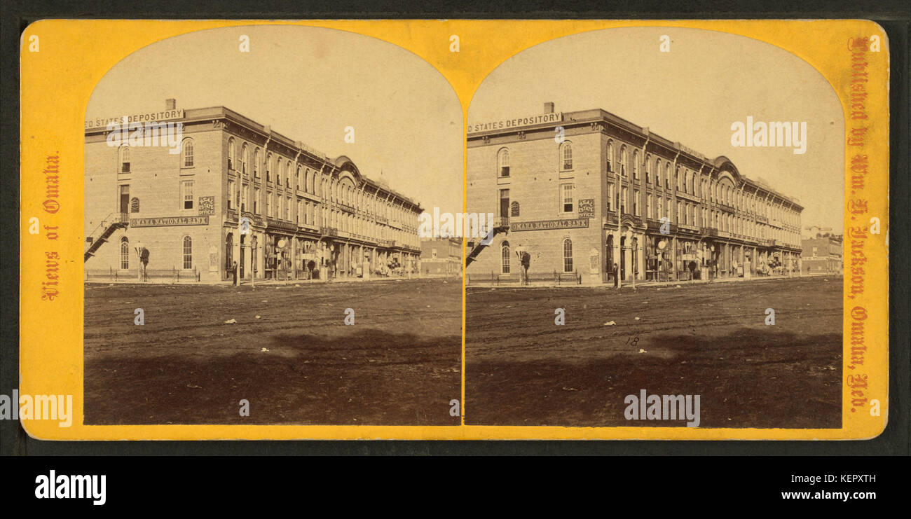 State Depository, by Jackson, William Henry, 1843 1942 Stock Photo - Alamy