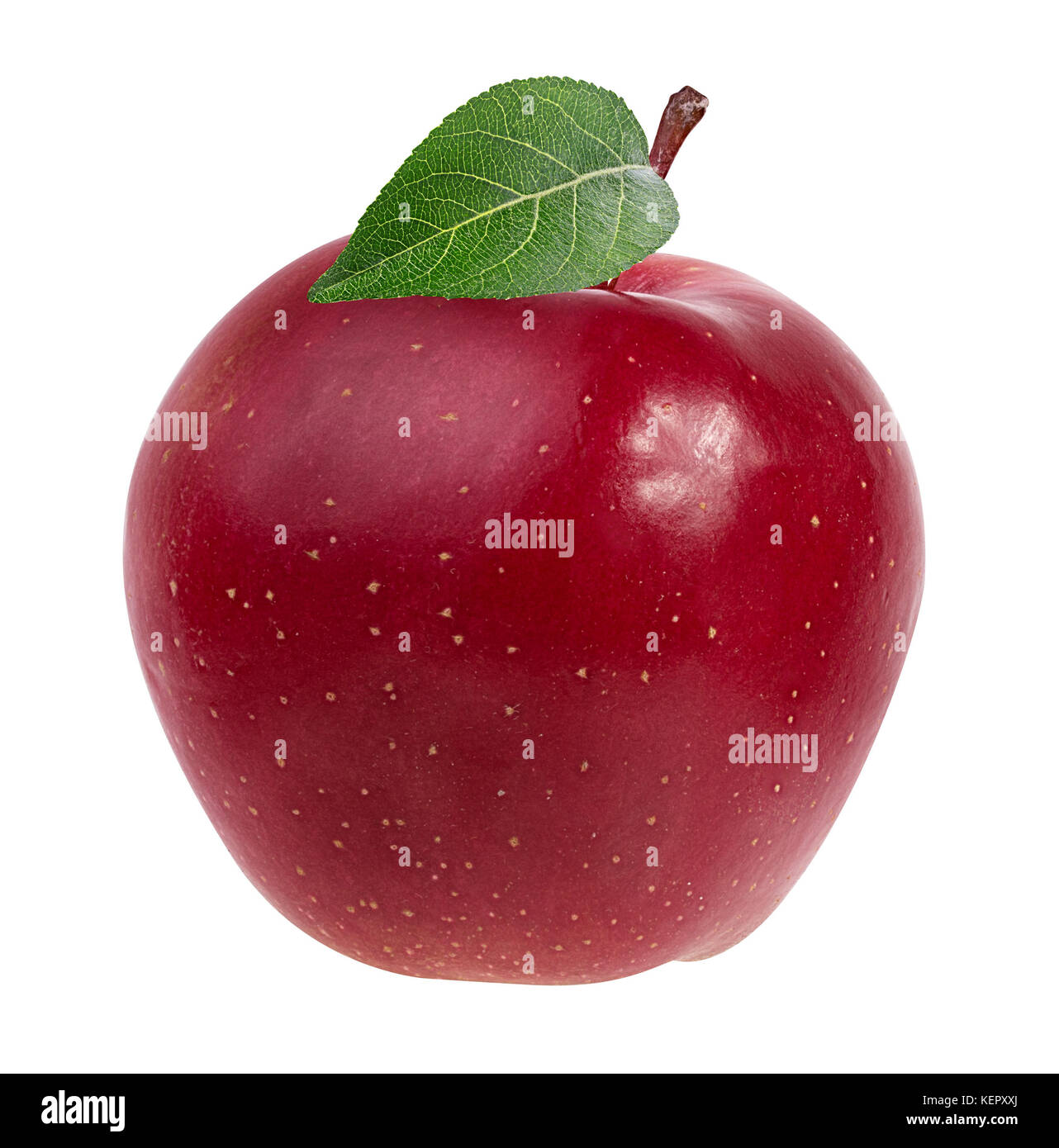 Fresh apple isolated on white background Stock Photo - Alamy