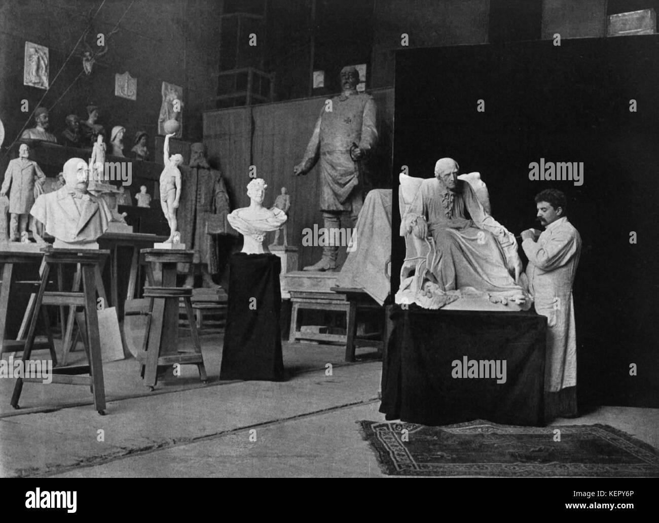 Harro Magnussen Atelier Stock Photo - Alamy