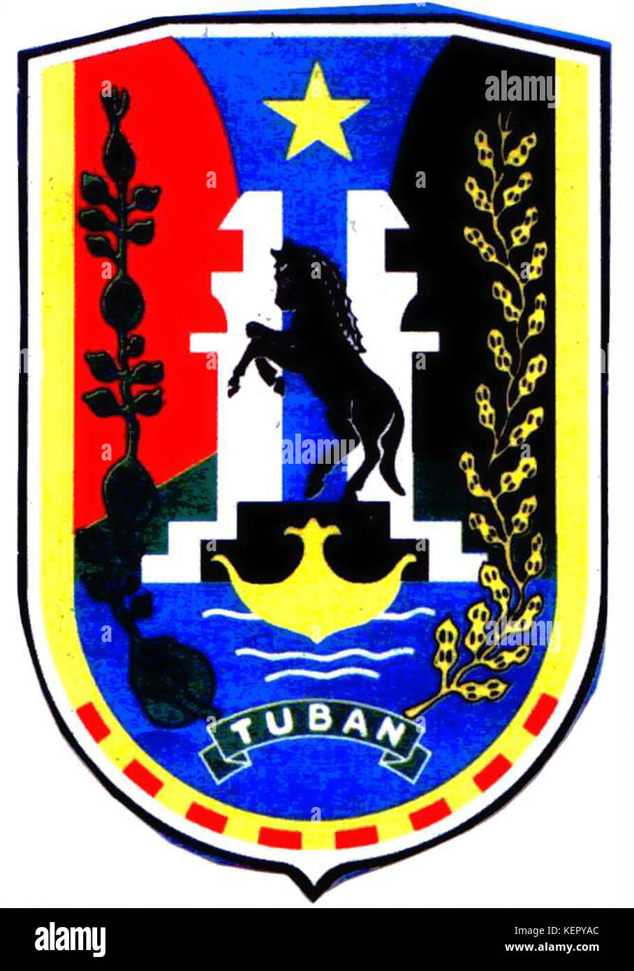Lambang Kabupaten Tuban Stock Photo - Alamy