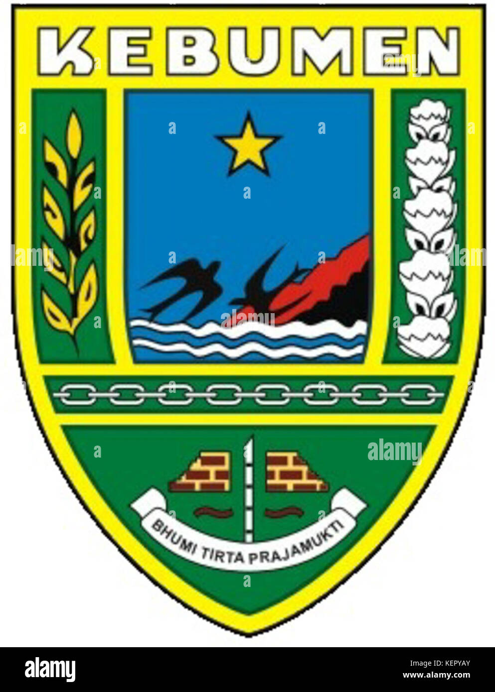 Lambang Kabupaten Kebumen Stock Photo - Alamy