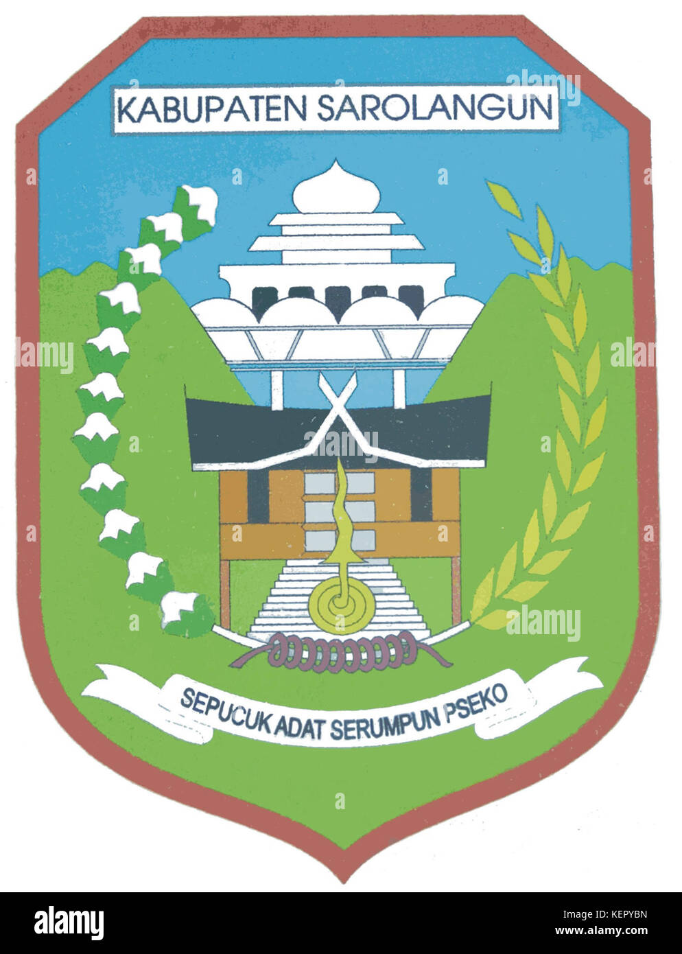 Logo kabupaten sarolangun Stock Photo - Alamy