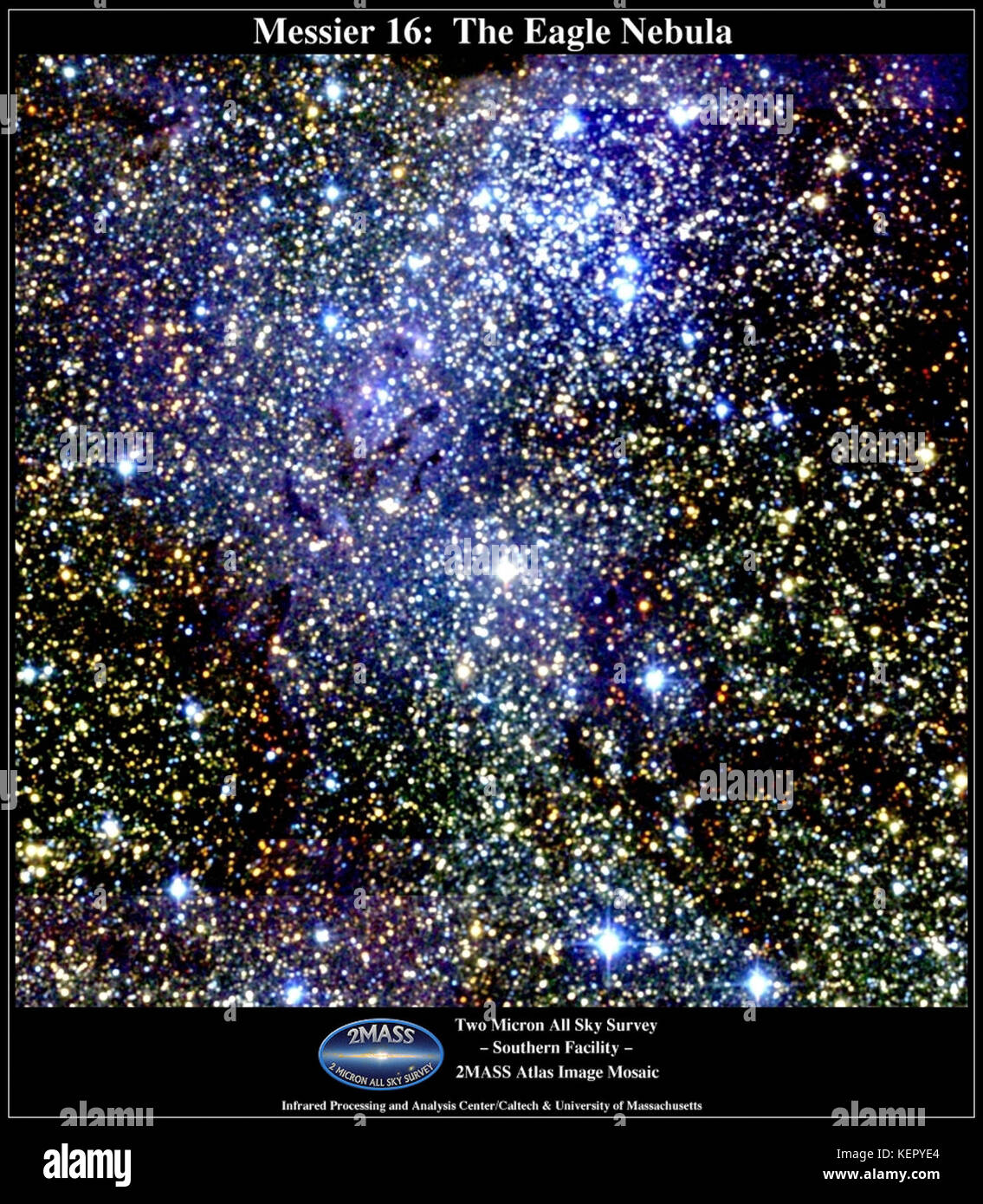 Messier 016 2MASS Stock Photo - Alamy