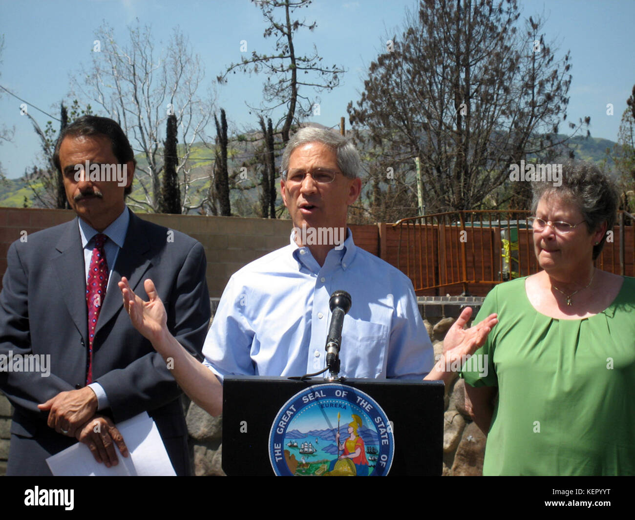 Steve Poizner on April 21st 2009 Stock Photo - Alamy