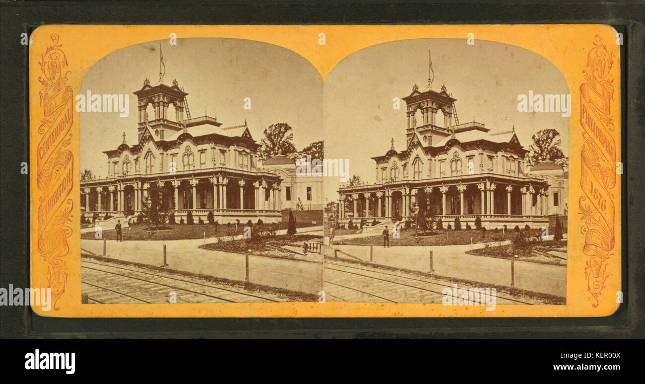 New York State building, from Robert N. Dennis collection of ...