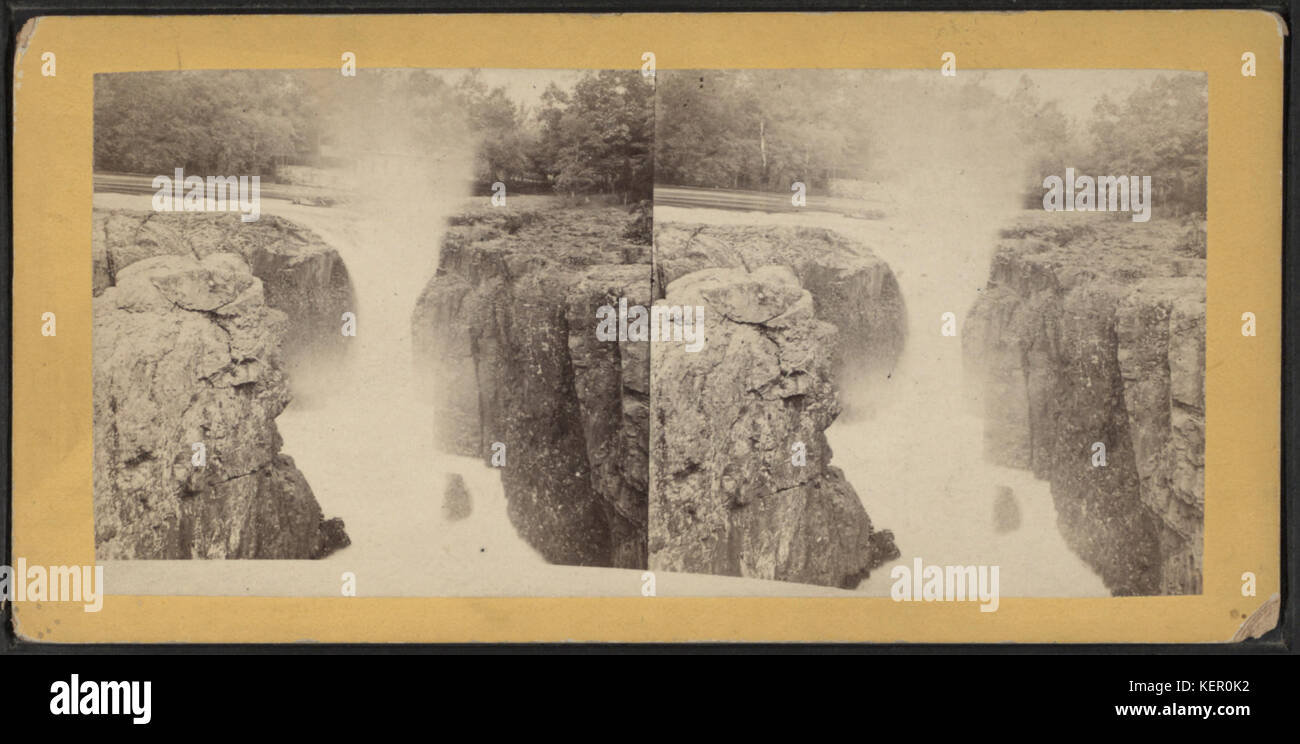 Passaic Falls, from Robert N. Dennis collection of stereoscopic views 2 ...