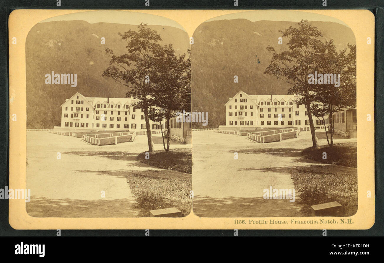 Profile House, Franconia Notch, N.H, from Robert N. Dennis collection ...
