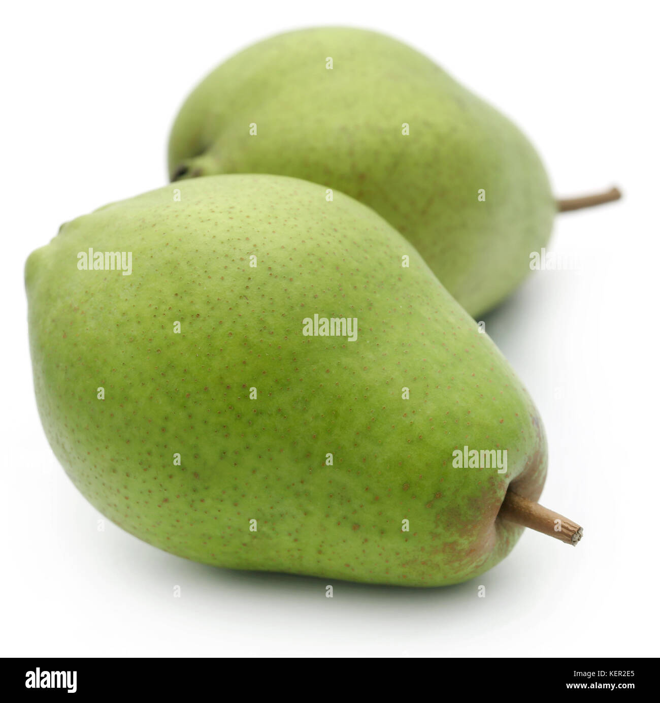 Fresh pear over white background Stock Photo - Alamy