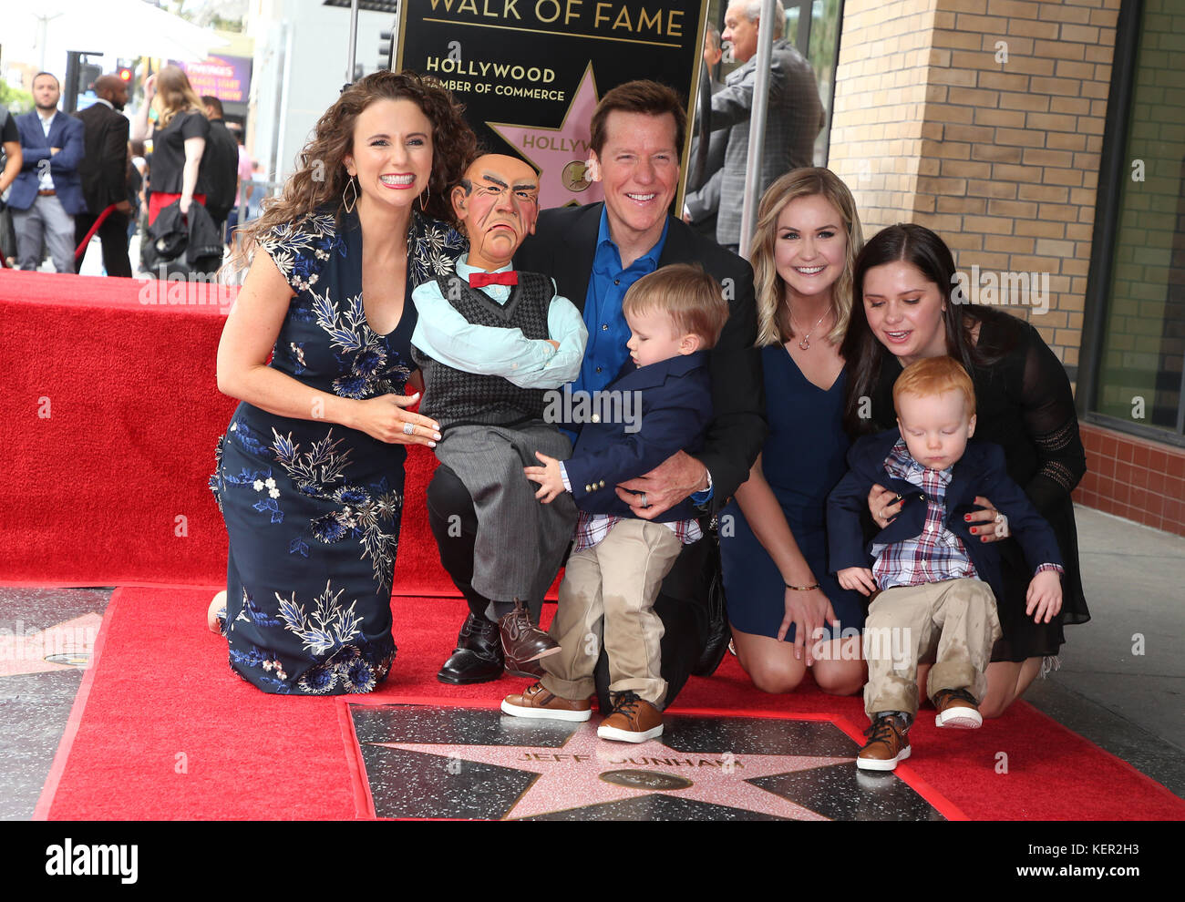 Jeff Dunham receives star on the Hollywood Walk Of Fame Featuring: Jeff ...